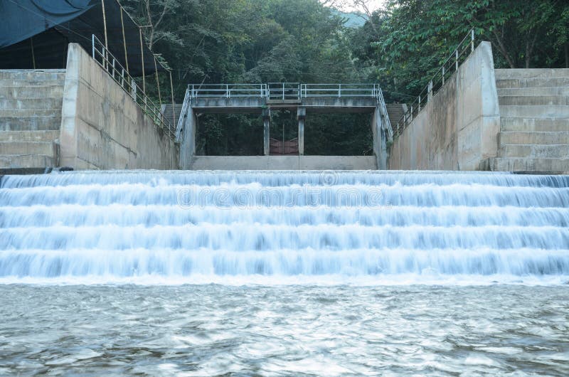 Dam water stock image. Image of flow, national, scenery - 62967979
