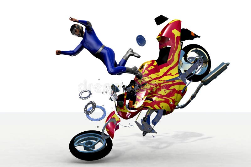 Broken Motorcycle Stock Illustrations – 643 Broken Motorcycle Stock ...