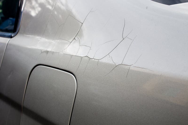 Damage of Color Texture on Car Stock Photo - Image of detail, blue ...