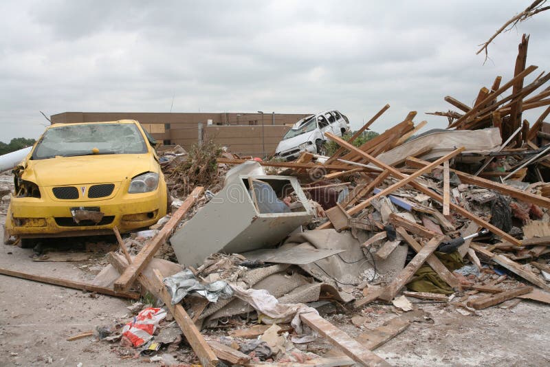 Damage after an F5 Tore through Moore Oklahoma Editorial Photo - Image ...