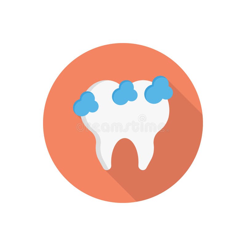 Damage Vector Flat Colour Icon Stock Vector - Illustration of dental ...