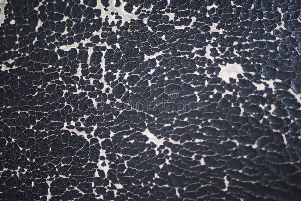 Damage Leather with a Cracked Texture on a Sofa . Stock Image - Image ...