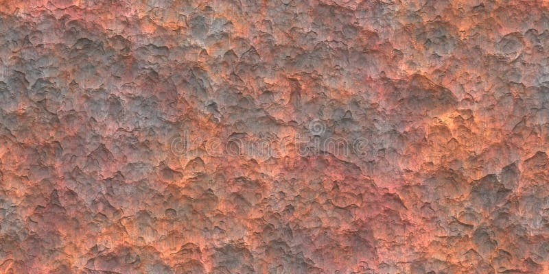 Damage Seamless Rusted Old Steel Sheet Backdrop. Corrosion Creative ...