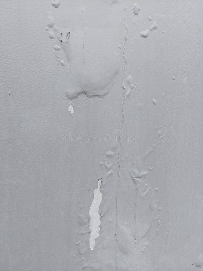 Bubbles and Cracks in the Outer Lining of a Building Stock Image ...