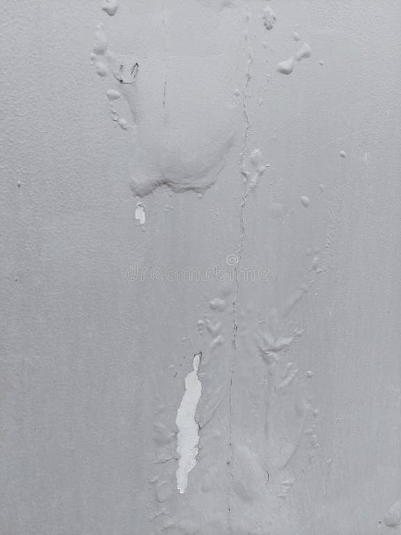 Bubbles and Cracks in the Outer Lining of a Building Stock Image ...