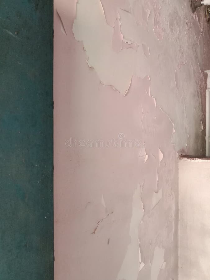 Damage wall paint out stock photo. Image of white, wood - 247759758