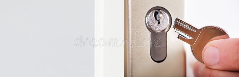 Damaged Broken in Half Key stock photo. Image of lock - 238562976