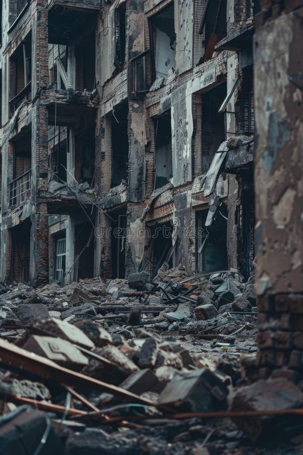 Damaged Building from Fire Hydrant Accident Stock Photo - Image of ...