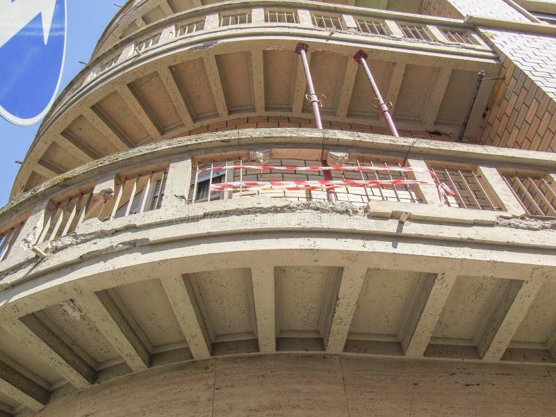 Damaged concrete stock photo. Image of grey, structure - 32311636