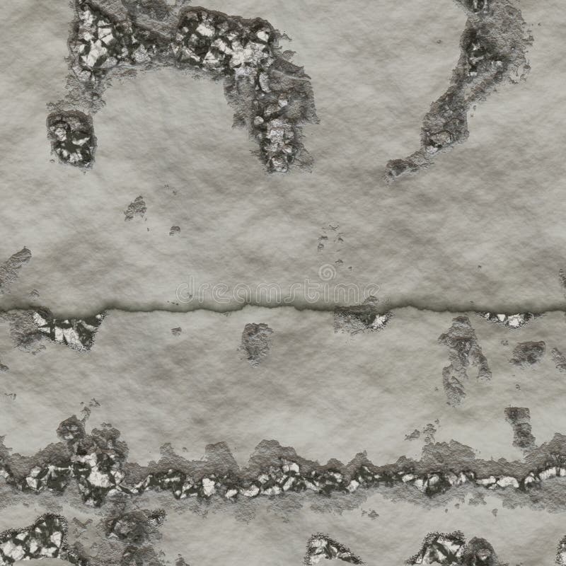 Damaged Concrete Repeating Pattern Stock Illustration - Illustration of ...