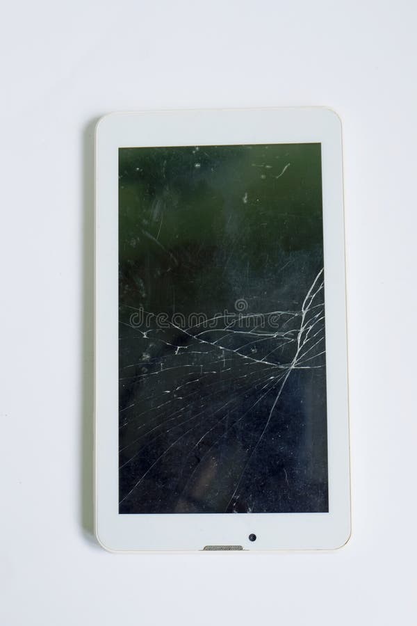 Damaged tablet stock photo. Image of pressure, stress - 44009842