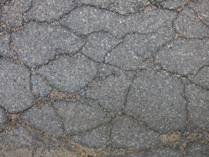 Damaged asphalt stock image. Image of street, cracked - 116110413