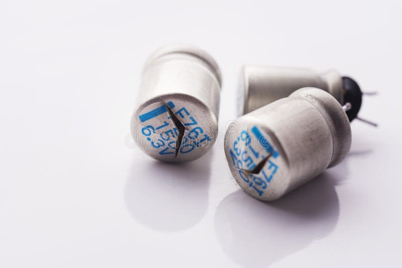 Swollen Electrolytic Capacitors Stock Photos - Free & Royalty-Free ...