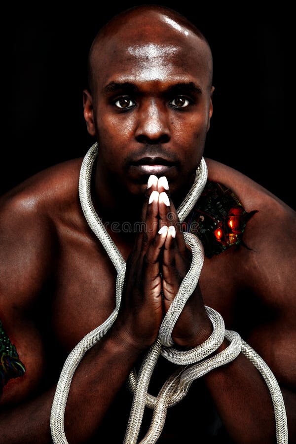 Damaged Cyborg Man with Wires and Circuits Exposed Stock Image - Image ...