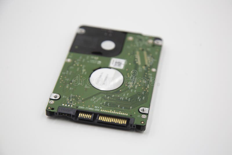 Damaged Faulty Hard Drive for Recovery Process. Stock Image - Image of ...