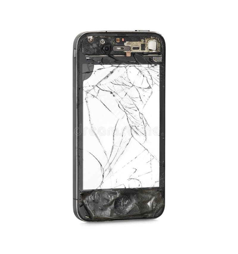 Car Damaged in Front Left Part of the Vehicle, Close Up. Recessed ...