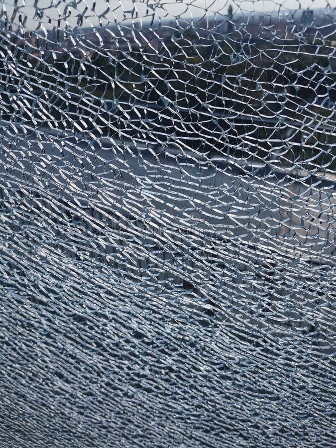 Damaged glass texture stock image. Image of crushed - 340646023