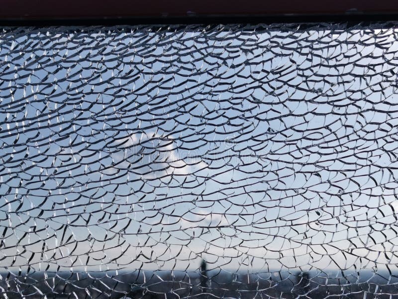 Damaged glass texture stock photo. Image of broken, crushed - 347499512
