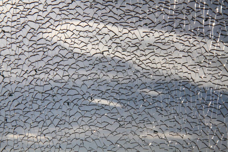 Damaged glass window stock photo. Image of glass, background - 85762592