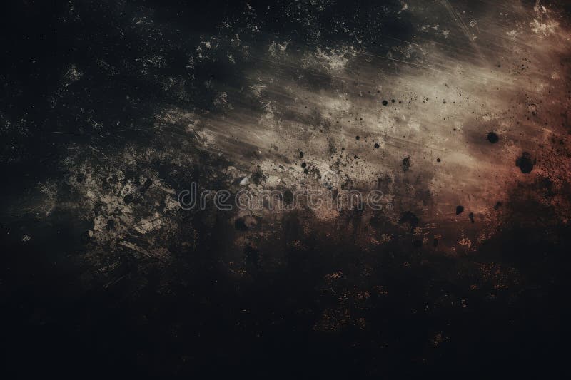 Damaged Grunge Texture Overlay. Stock Illustration - Illustration of ...