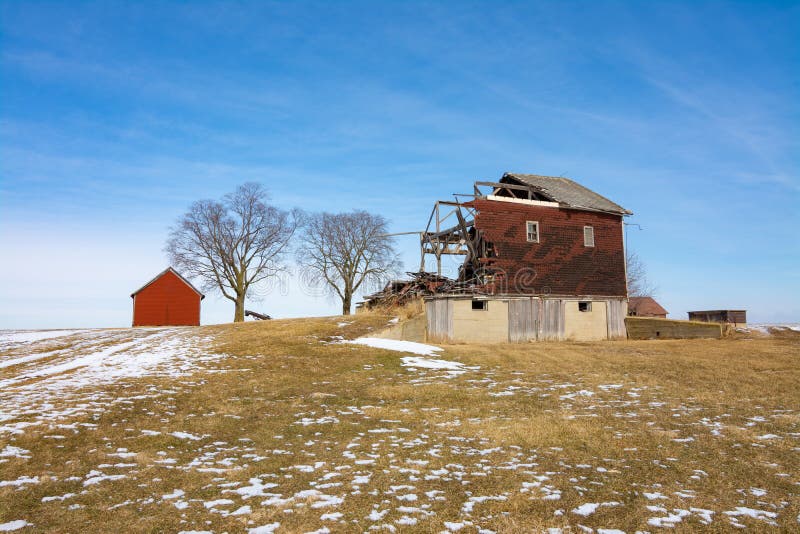 Damaged home stock image. Image of outdoor, barn, farm - 139889835