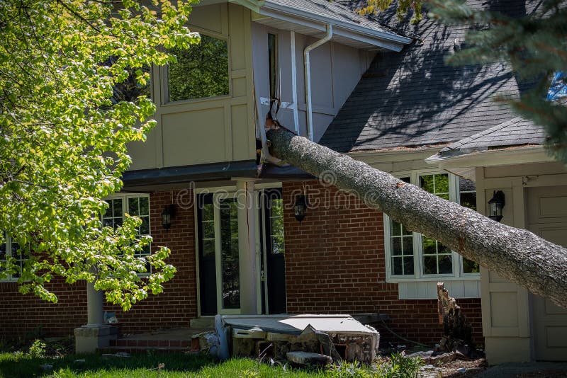 Damaged House stock image. Image of claim, door, home - 119361429