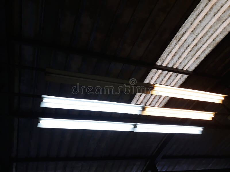 The Damaged Lamps are Clearly Visible in the Difference that is Good ...