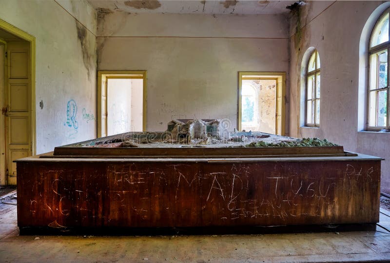 Damaged Model Abandoned Prison Stock Photos - Free & Royalty-Free Stock ...