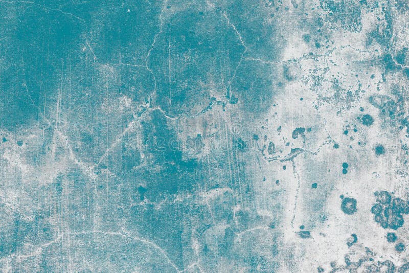 Damaged Old Painted Concrete Wall Surface with Random Cracks Stock ...