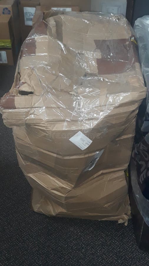 Damaged package stock image. Image of rejects, shipping - 3809121