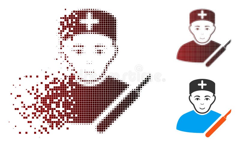 Pixel Halftone Surgeon Stock Illustrations – 9 Pixel Halftone Surgeon ...