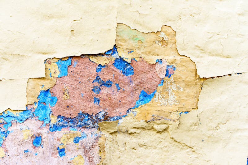 Damaged plaster wall stock photo. Image of exterior - 116552936
