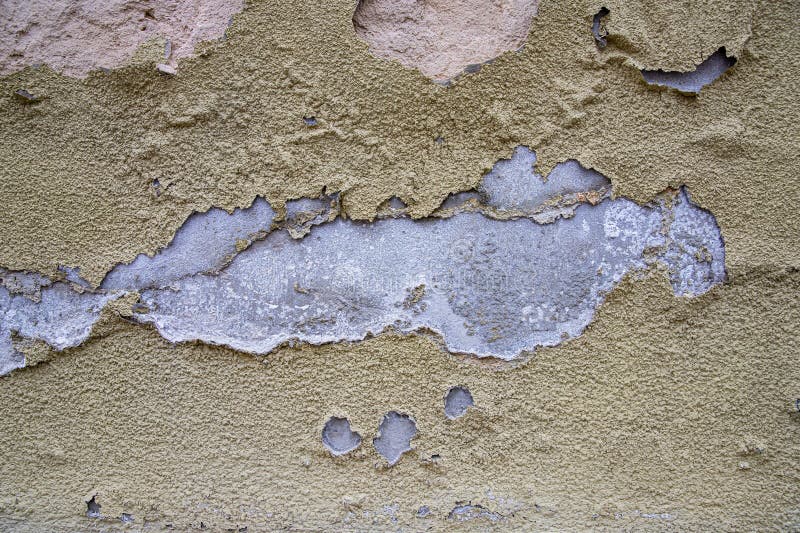 Damaged Plaster Wall with Cracks and Peeling Surface – Need for ...