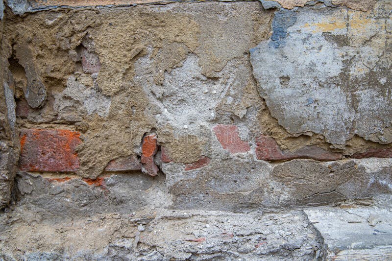 Damaged Plaster Wall with Cracks and Peeling Surface – Need for ...