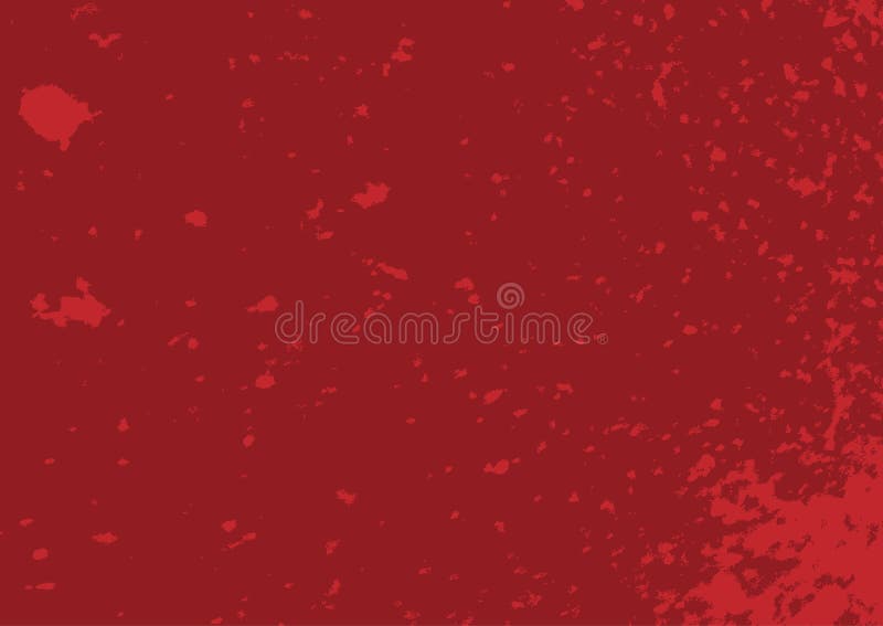 Damaged Red Texture. Rectangular Grunge Background Stock Vector ...
