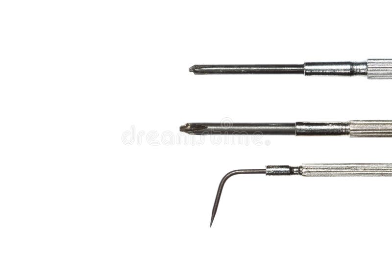 Screwdriver and Set of Heads Stock Photo - Image of color, home: 22843102