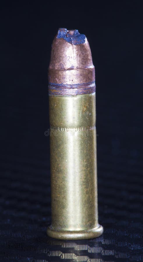 Damaged bullet stock photo. Image of round, shell, brass - 75839828