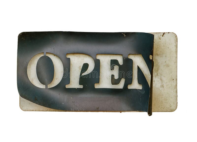 Old Damaged Sign in the Bushes - Dogs Forbidden Stock Photo - Image of ...