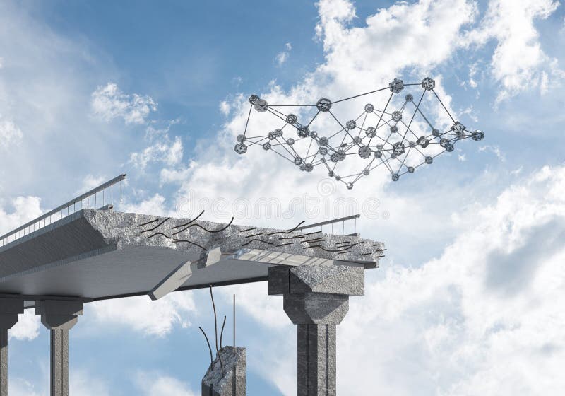 Damaged Bridge Stock Illustrations – 223 Damaged Bridge Stock ...