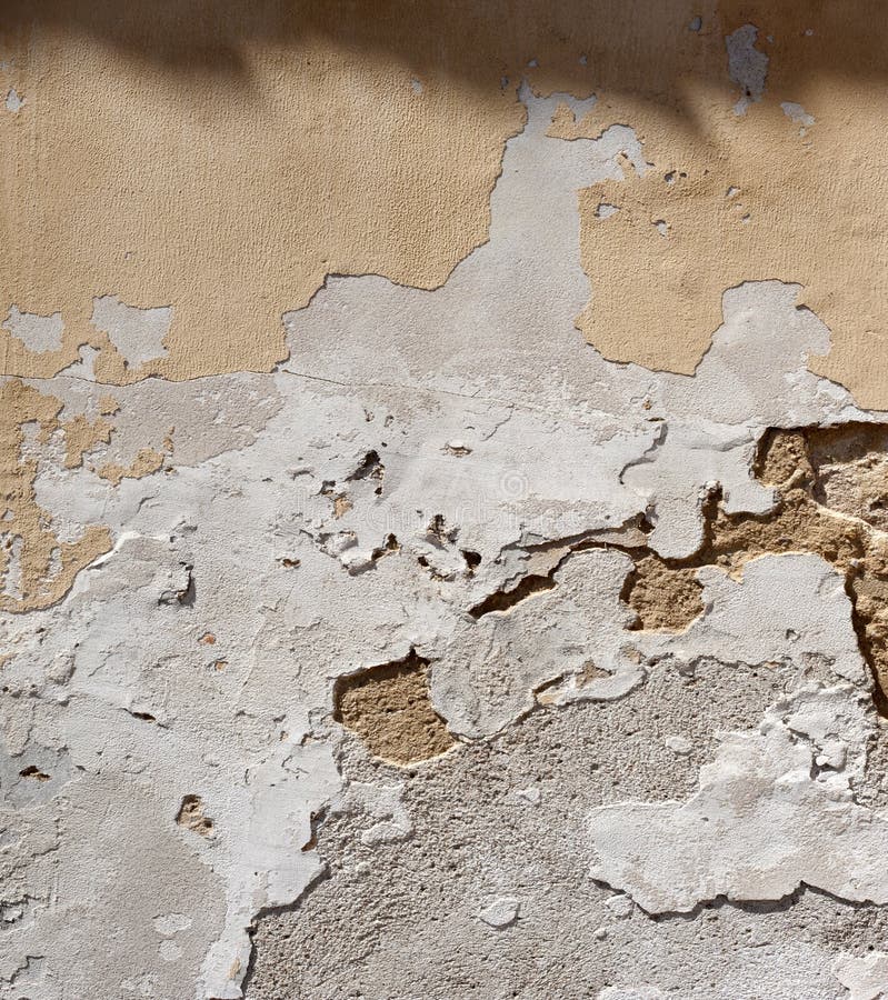 Damaged wall stock photo. Image of brown, cement, dirt - 26758458