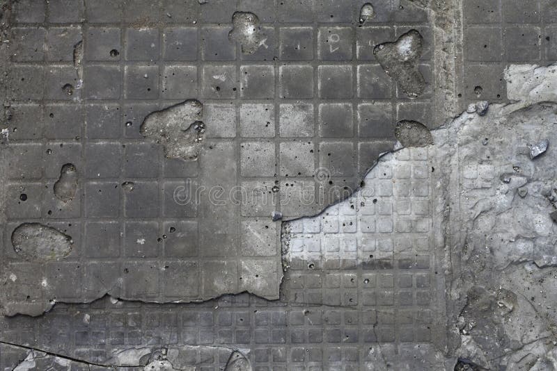 Damaged Wall. Decorative Background Design Stock Photo - Image of ...