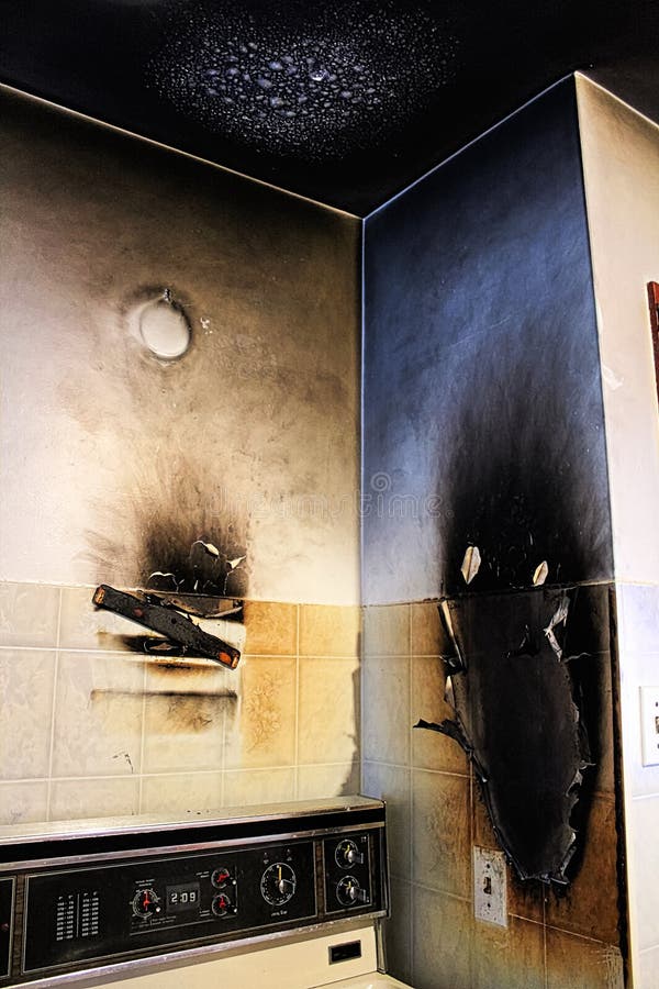 Kitchen Fire Damage