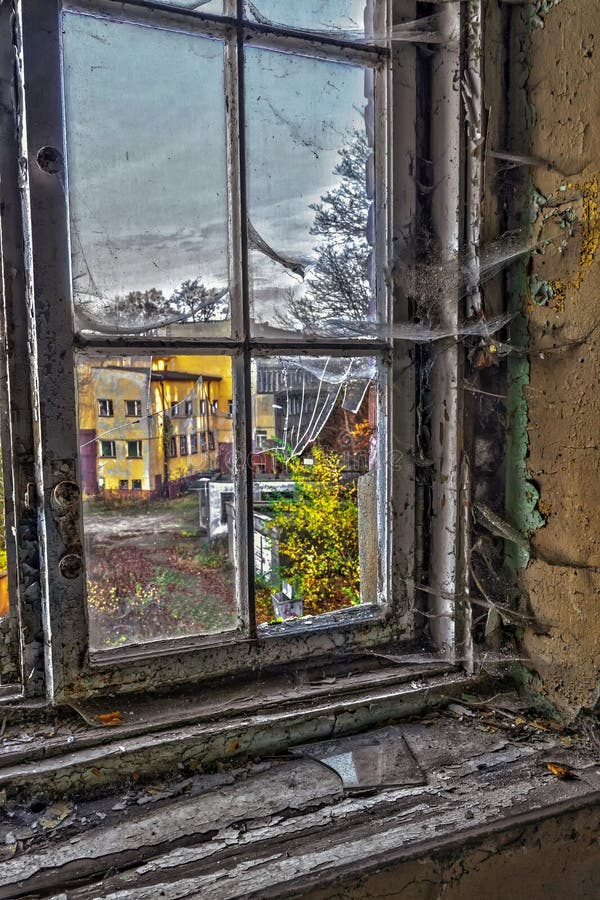 Damaged window stock photo. Image of dirty, cracked, insured - 35952192