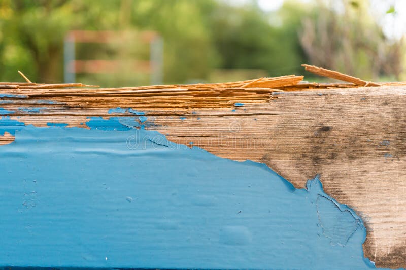 Damaged wood stock image. Image of blue, close, broken - 45019555