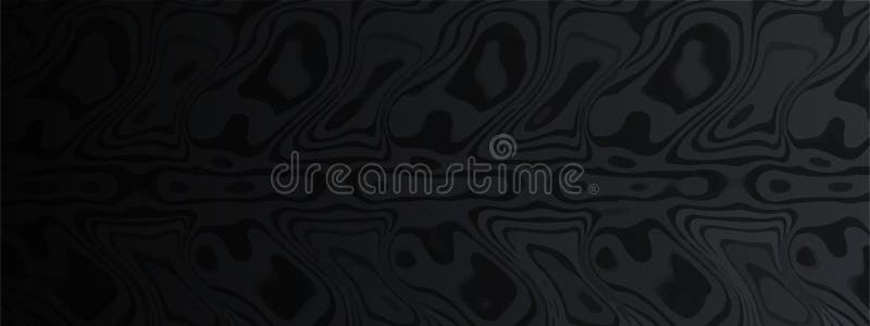 Damascus Metal Steel Texture, Dark Color Vector Stock Vector ...