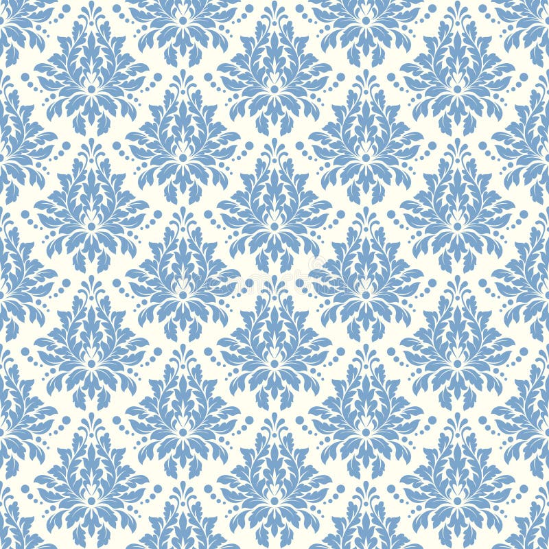 Damascus Pattern. Seamless Vintage Background Stock Vector ...