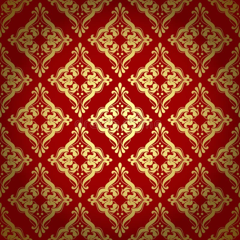 Damascus Pattern. Seamless Vintage Background Stock Vector ...