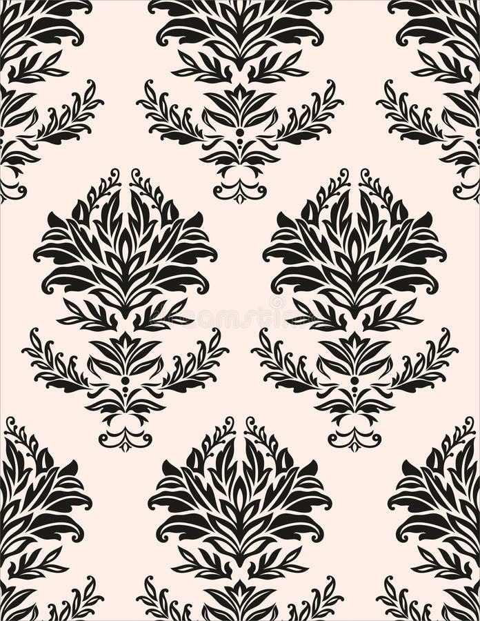 Damask Design Vector CDR stock vector. Illustration of circle - 273856025