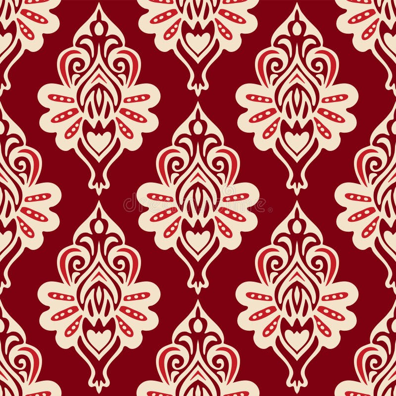Seamless Tiki Tapa Pattern stock vector. Illustration of tiki - 7037411