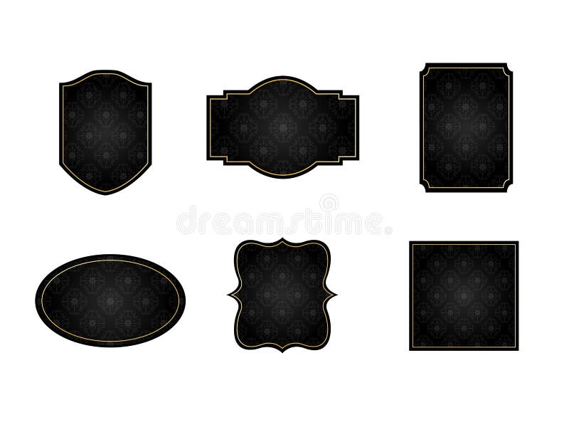 Damask frame stock vector. Illustration of beautiful - 19312557